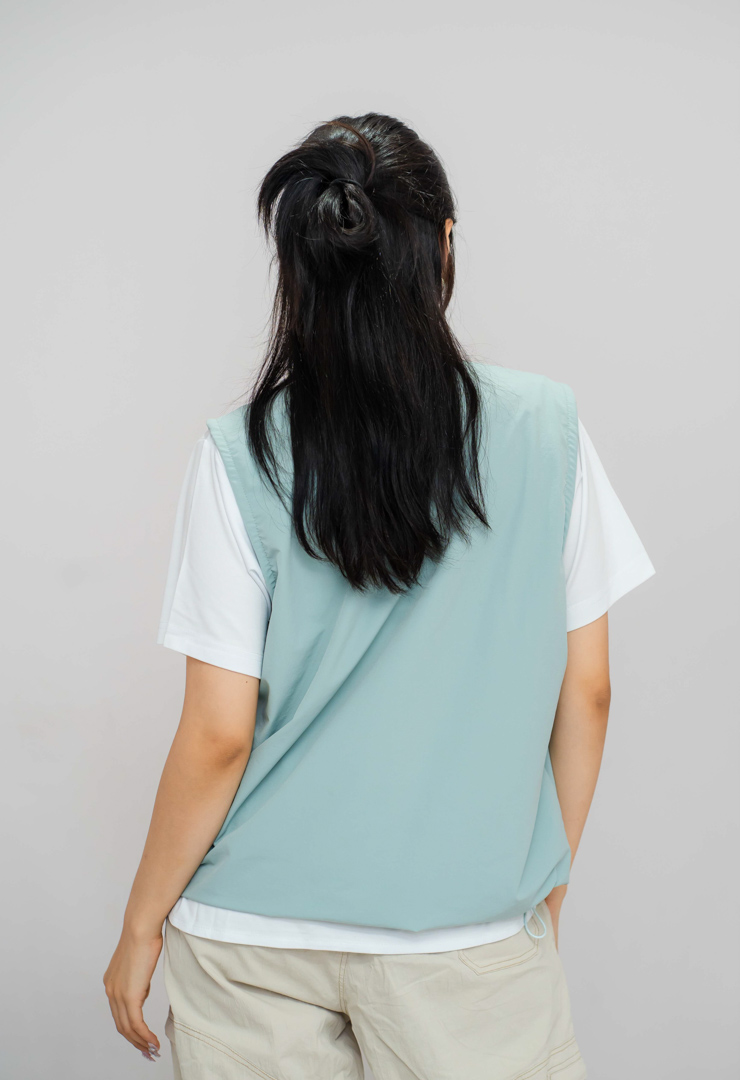 Half Sporty Blue Jacket