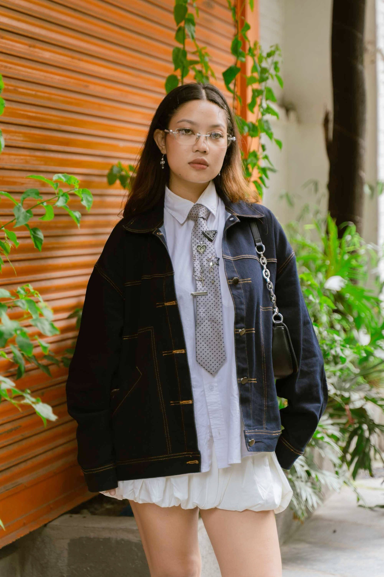 Mode23 Retro Blue Denim Jacket